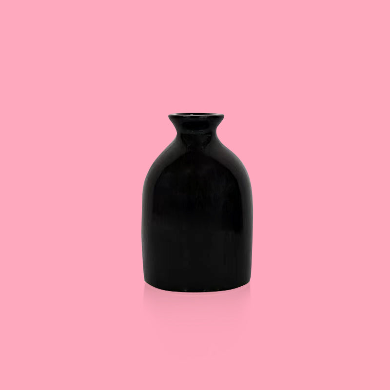 Silk Ceramic Diffuser Jar - Black | Scent Method