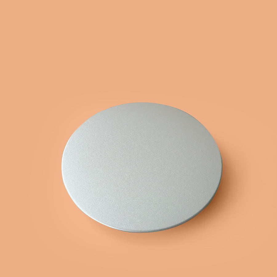 Flat Tin Lid Extra Large - Silver - Suited to Oxford Type New Size | Scent Method