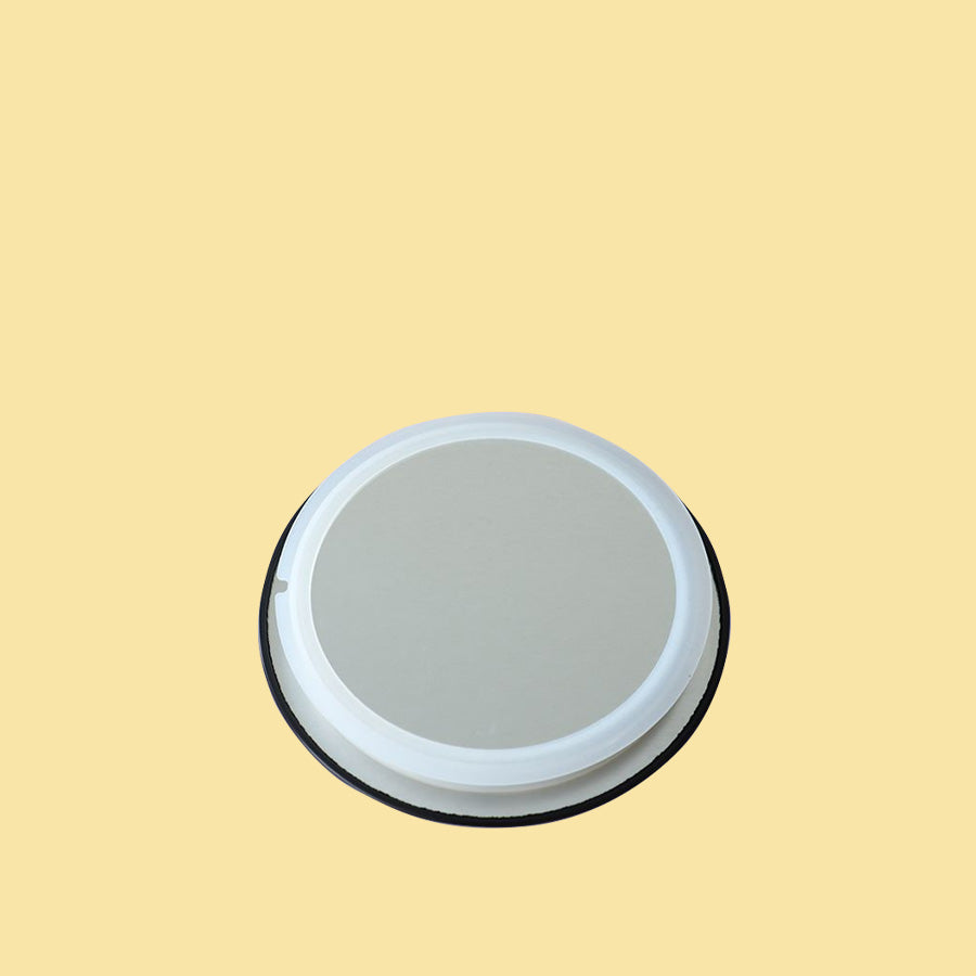 Flat Tin Lid Medium - Black - Suited to Oxford & Cambridge Type New Si | Scent Method