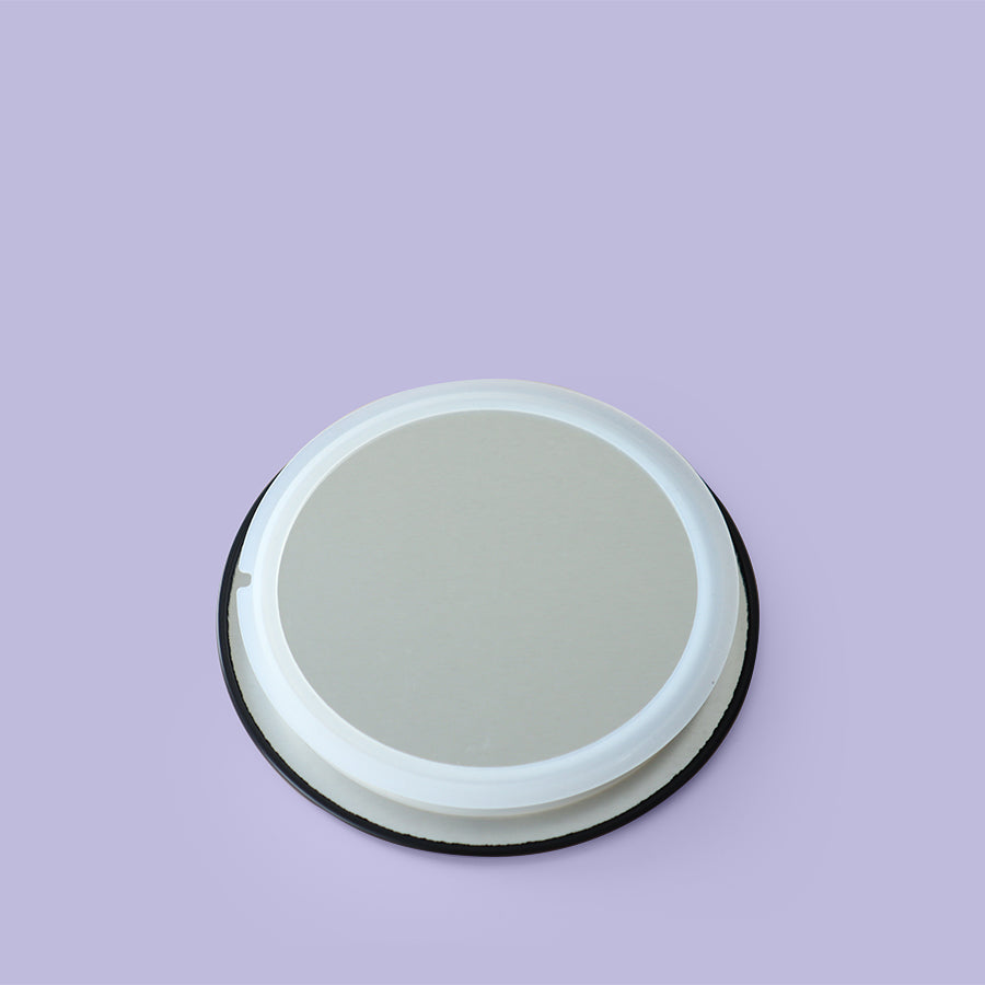 Flat Tin Lid Extra Large - Black | Scent Method