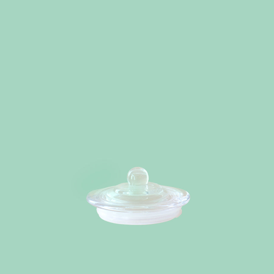 Danube Type Candle Jar Medium With Knob Lid - Clear | Scent Method