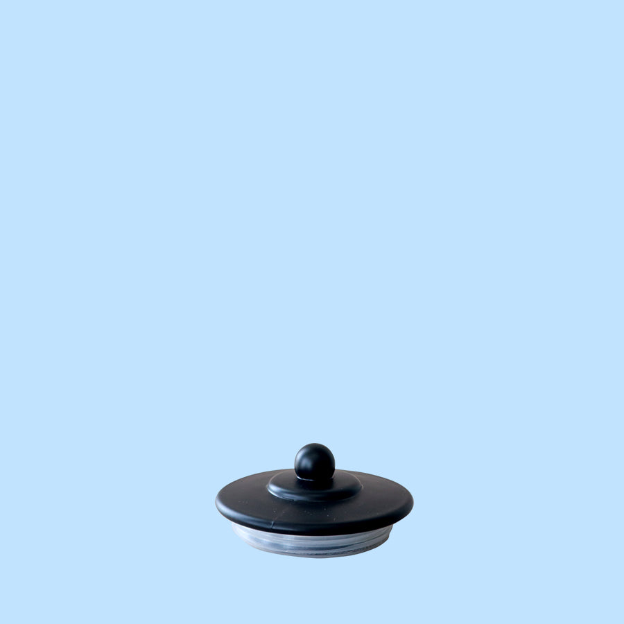 Danube Type Candle Jar Small With Knob Lid - Matte Black | Scent Method