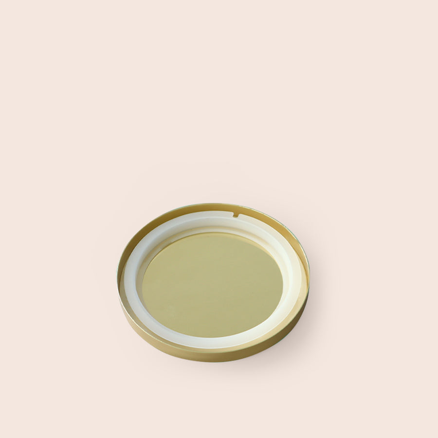 Metal Lid Medium 83mm - Yellow Gold - Suited to Oxford & Cambridge Typ ...