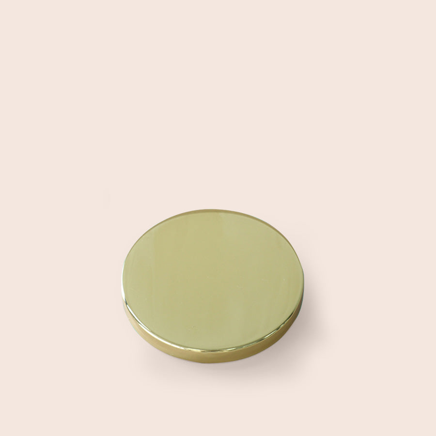 Metal Lid Medium 83mm - Yellow Gold - Suited to Oxford & Cambridge Typ ...