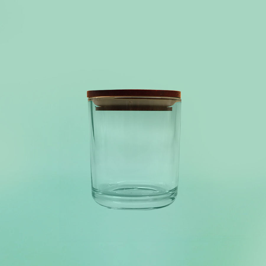 Wood Lid Extra Large 97mm - Dark Brown | Scent Method