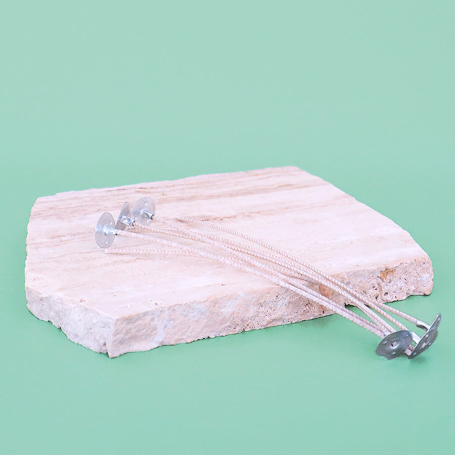 Wicks HTP 72 - 150mm Long / Wick Tab 16mm / 20mm x 6mm | Scent Method