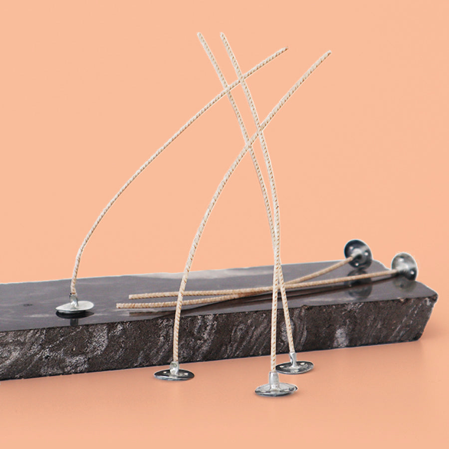 Wicks HTP 73 - 150mm Long / Wick Tab 16mm / 20mm x 6mm | Scent Method